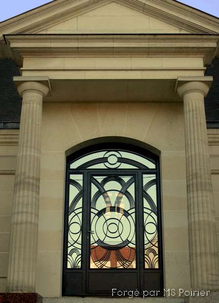 Porte d'entrée monumentale style Neoclassique